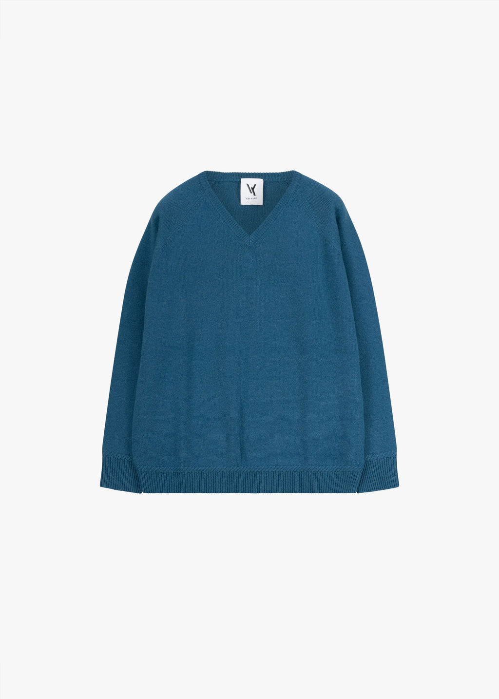 Blauer Kaschmir Pullover von Van Kukil – Dantendorfer